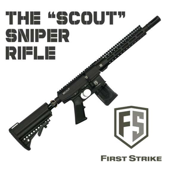 First Strike "Scout" Bolt Action Sniper Rifle